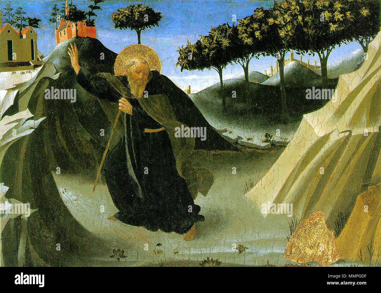 . Saint Anthony the Abbot Tempted by a Lump of Gold Saint Anthony Abbot ...