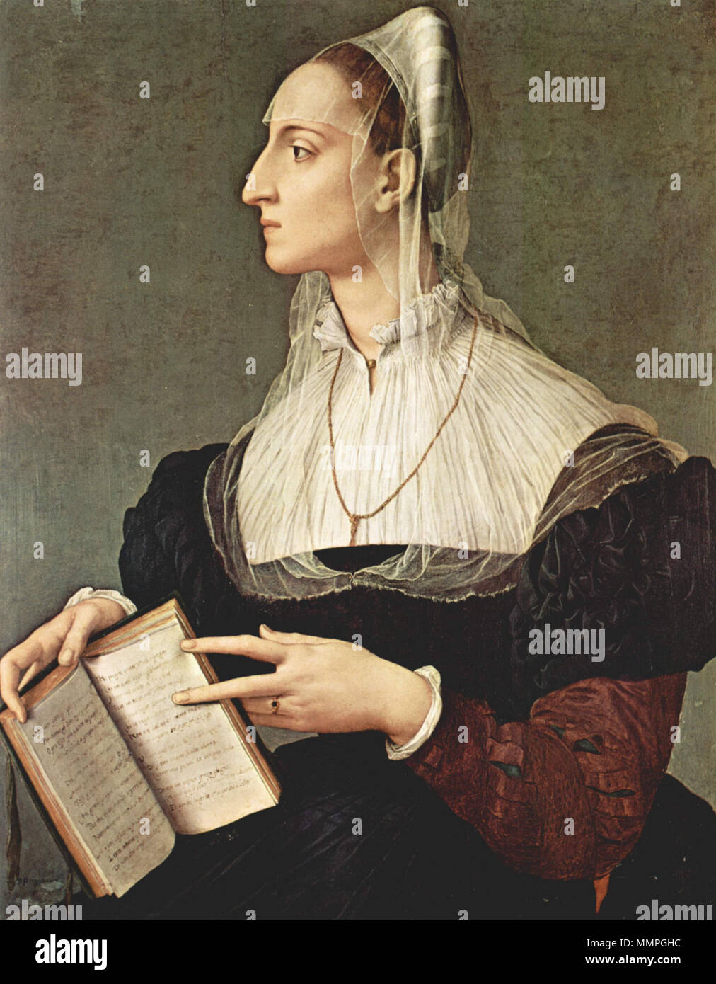 Angelo Bronzino Laura Battiferri Stock Photo - Alamy
