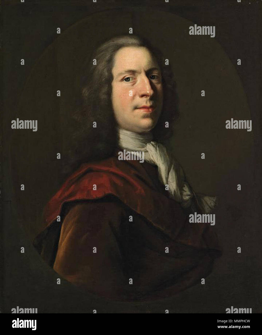 . English: Portrait of Heroman van der Myn by Anna van Hannover - according to a piece of paper ...