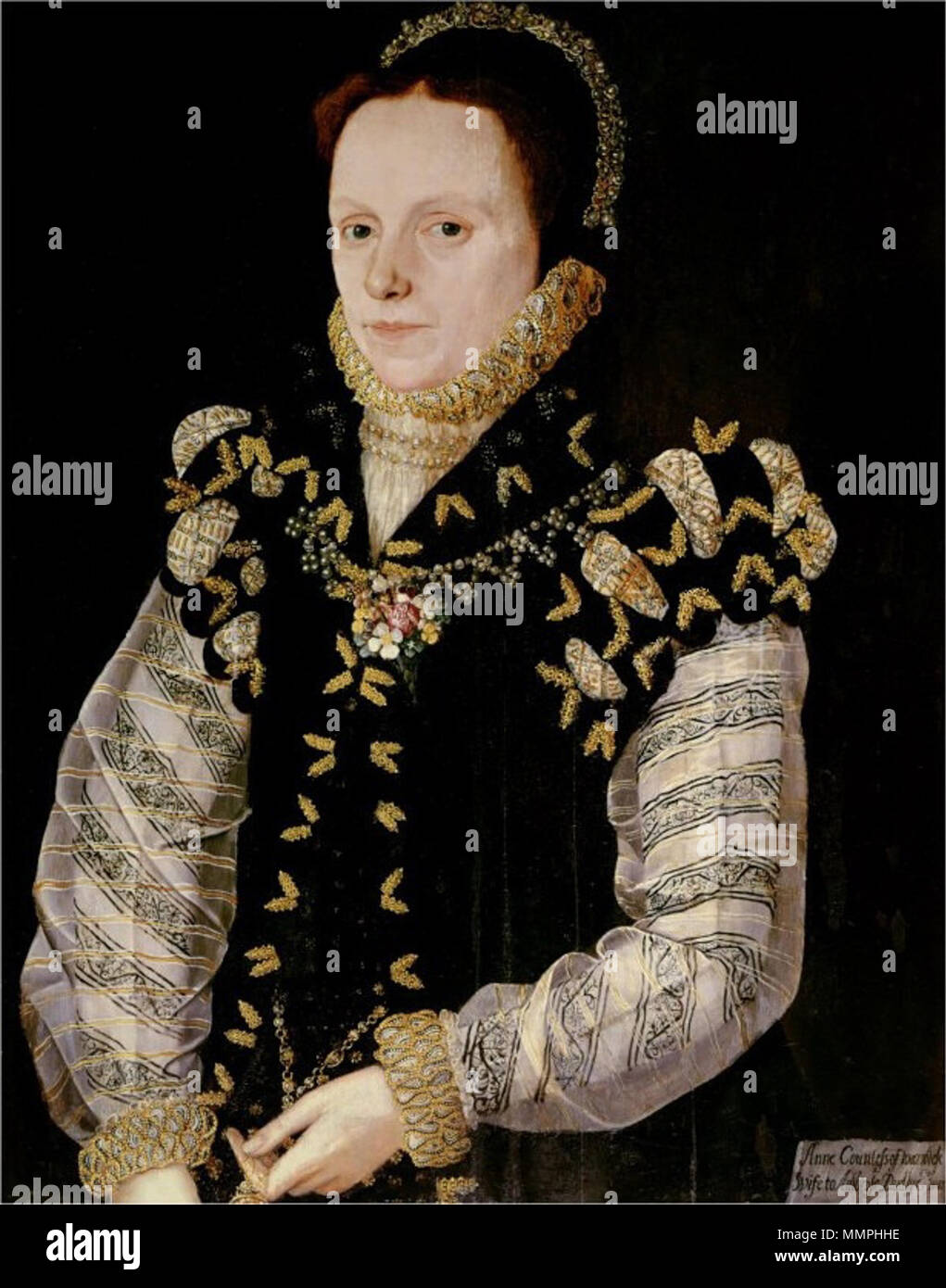 Anne russell countess of warwick hi-res stock photography and images ...