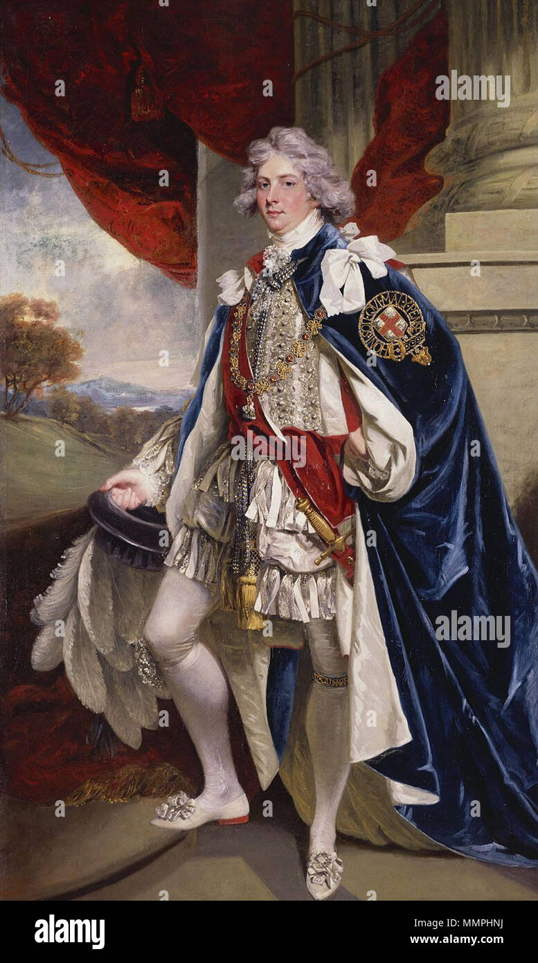 . English: Portrait of George IV, when Prince of Wales George IV (1762 ...