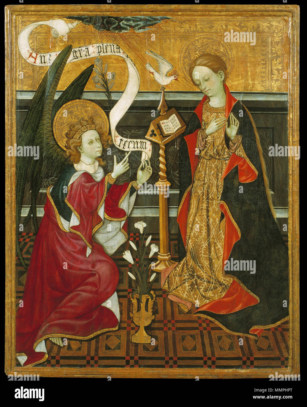 Annunciation. Around 1410-1430. Annunciation - Google Art Project Stock ...