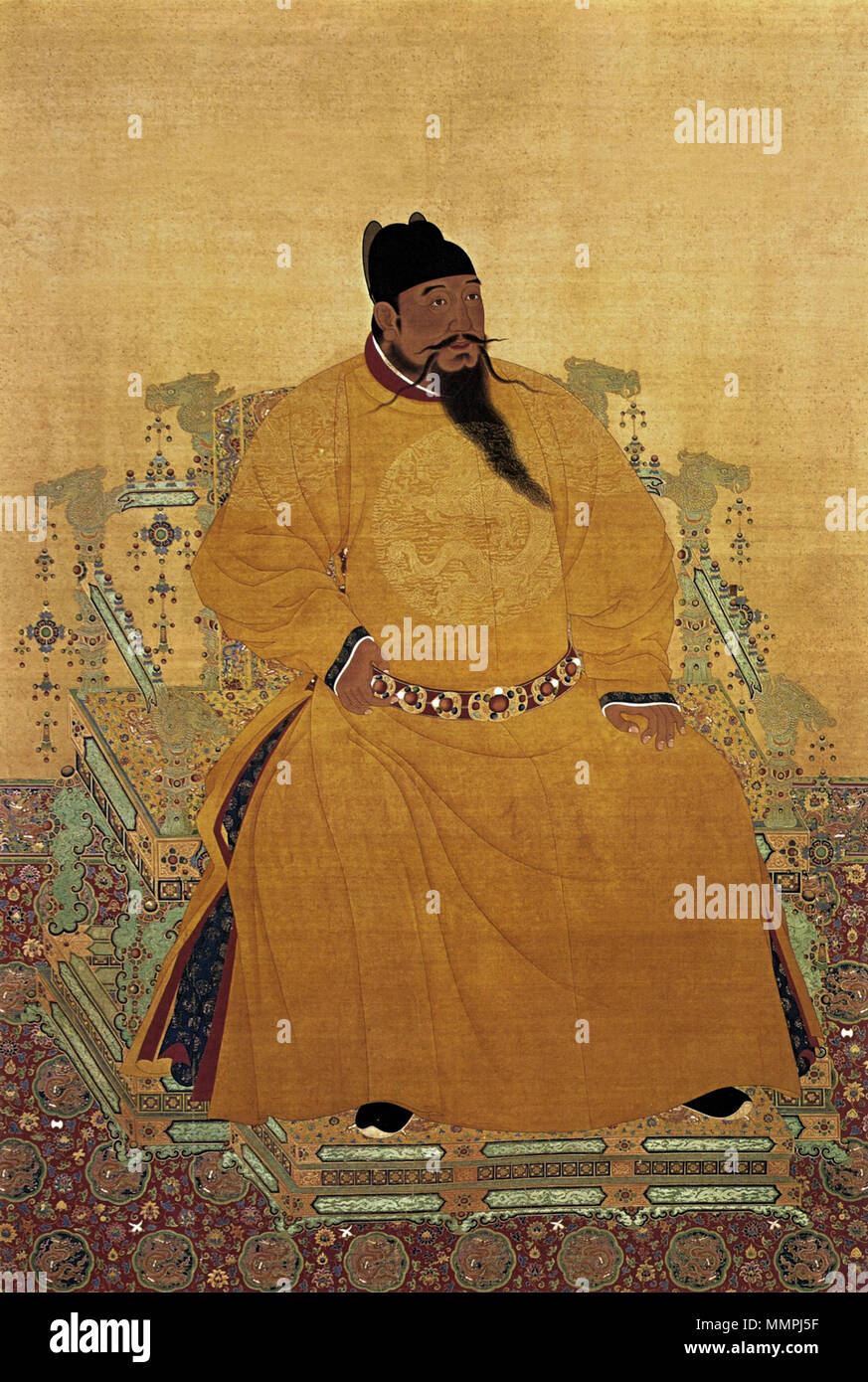 Emperor chengzu of the ming dynasty hi-res stock photography and images ...