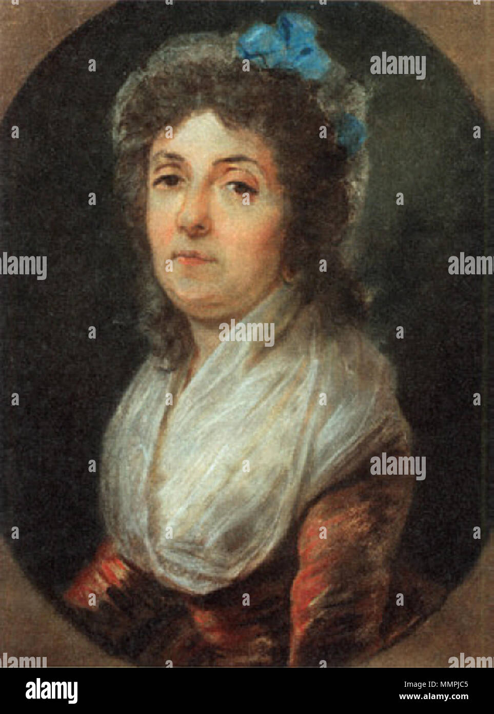 Amelija Jelskaja (Sapieha). Амэлія Ельская (Сапега) (1790 Stock Photo ...