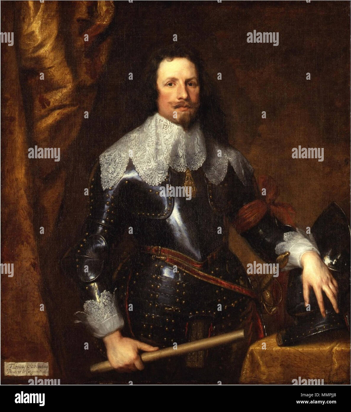 Anthony van Dyck - Thomas François de Carignan, Prince of Savoy Stock ...