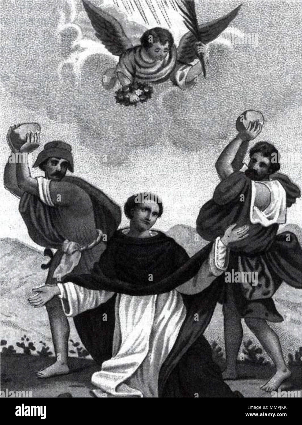. English: Martyrdom of blessed Anthony Neyrot, dominic friar, 1460 ...