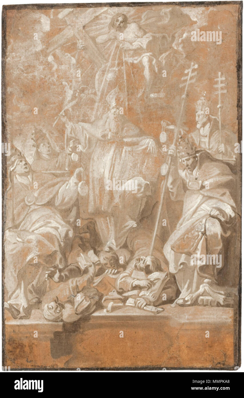 Four fathers of the church hi-res stock photography and images - Alamy