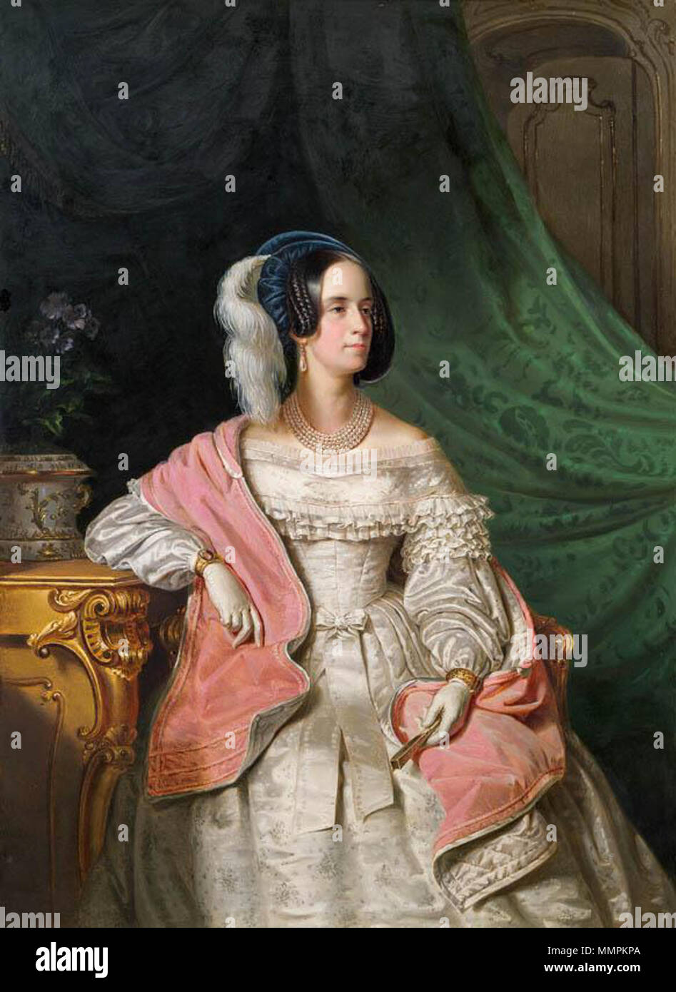 Maria Anna Carolina Pia, Princess of Savoy, wife of Emperor Ferdinand I ...