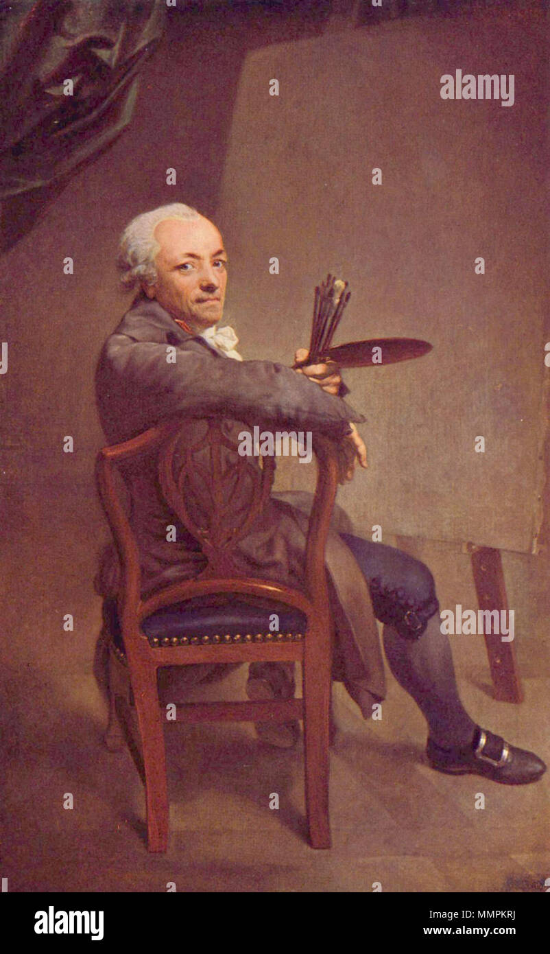 German: Selbstporträt im Alter von 58 Jahren Self-Portrait at the Age ...
