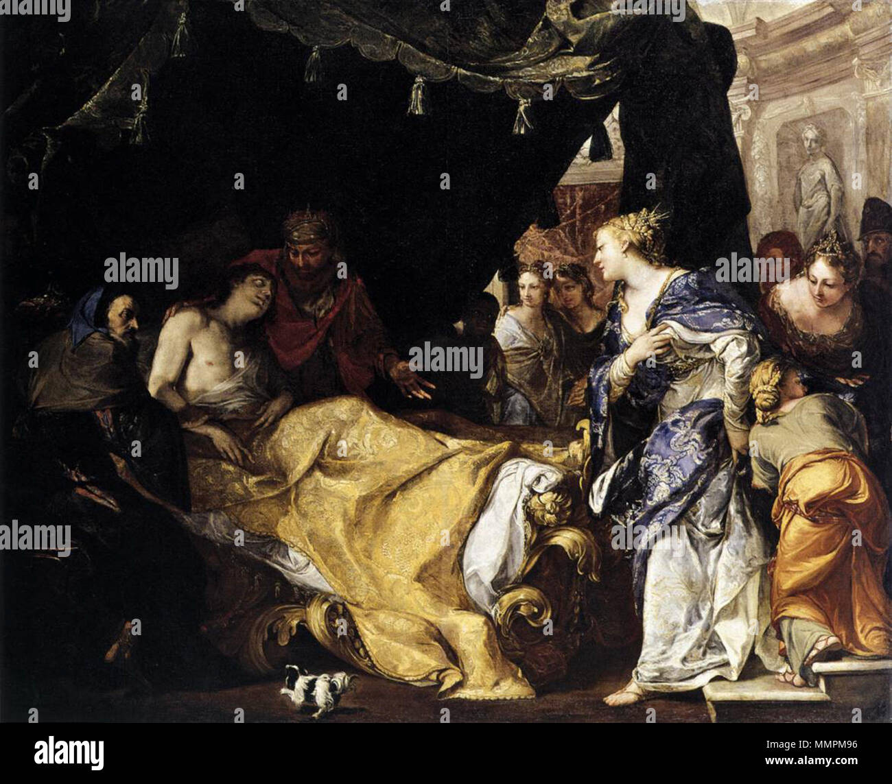 Antiochus and stratonice bellucci hi-res stock photography and images ...