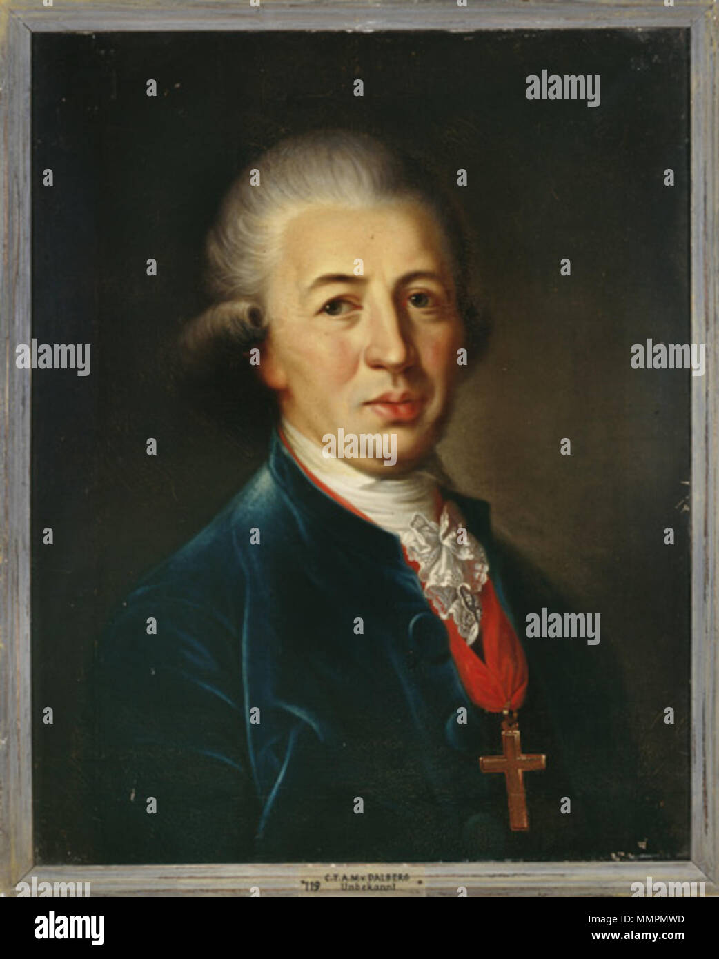 Portrait of Karl Theodor Anton Maria von Dalberg. circa 1791 ...