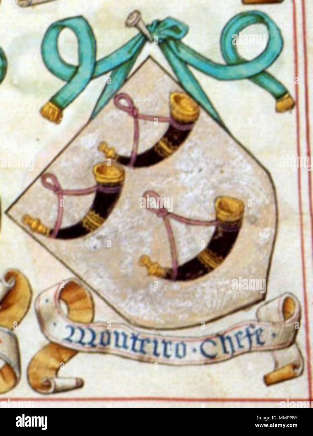 . English: Coat of arms of the family Monteiro. Português: Brasão de ...