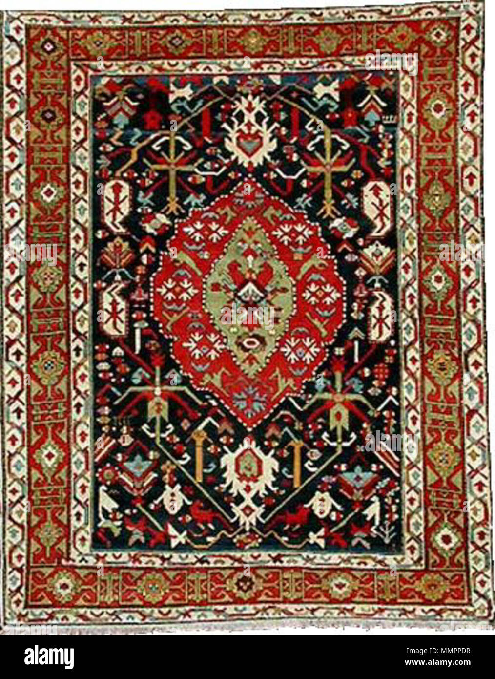 Shirvan carpet hi-res stock photography and images - Alamy