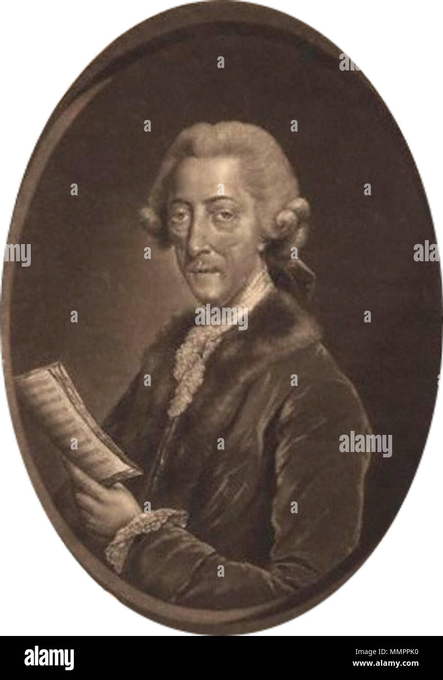 Thomas Augustine Arne Stock Photo - Alamy