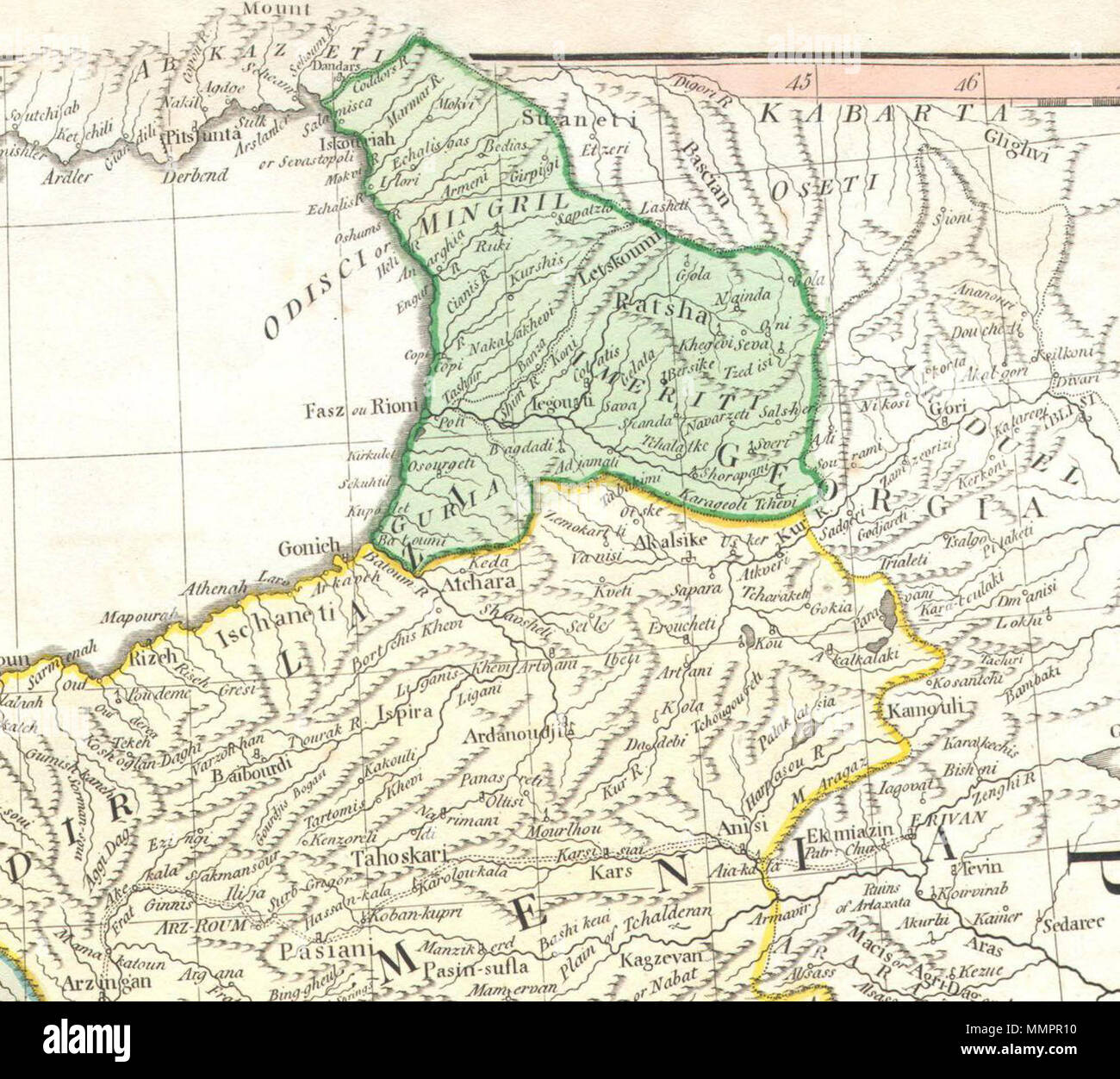 Danville on a map hi-res stock photography and images - Alamy