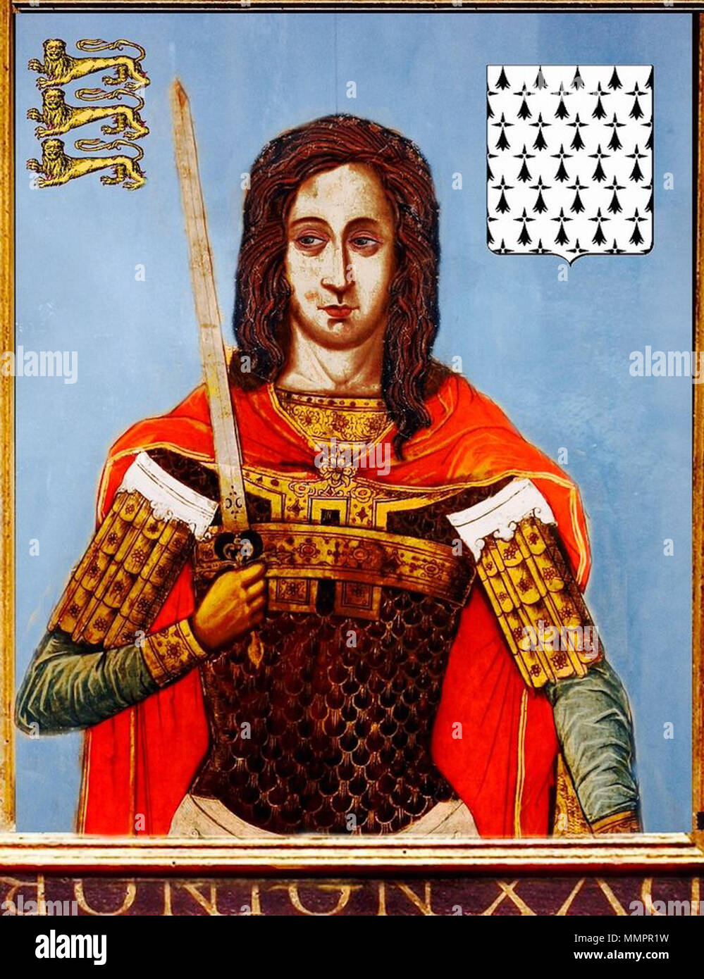 . English: Arthur I of Brittany . XIII. Unknown Arthur I Brittany Stock ...