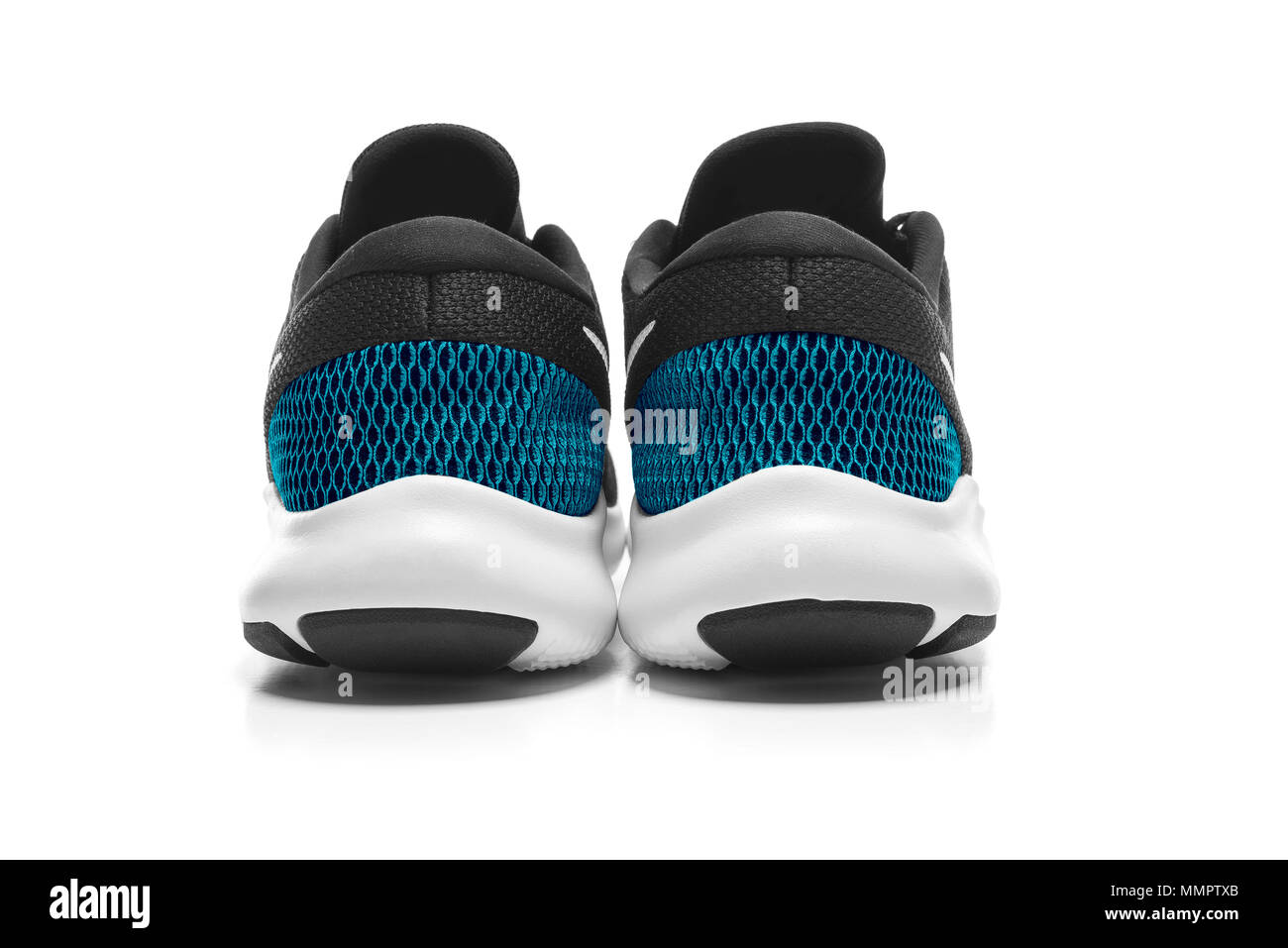 Sport shoes isolated on white background Stock Photo - Alamy