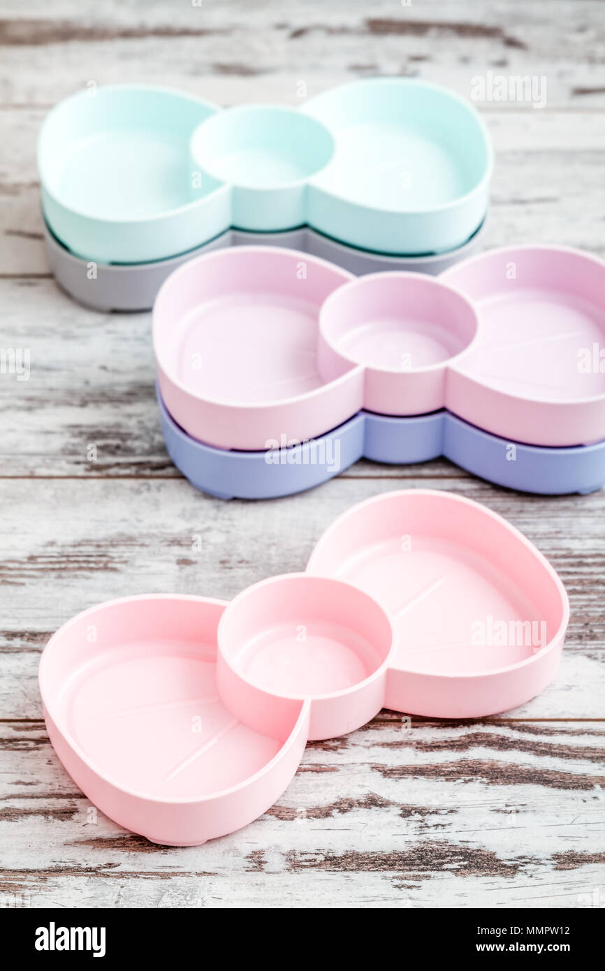 Portion plate sections hi-res stock photography and images - Alamy