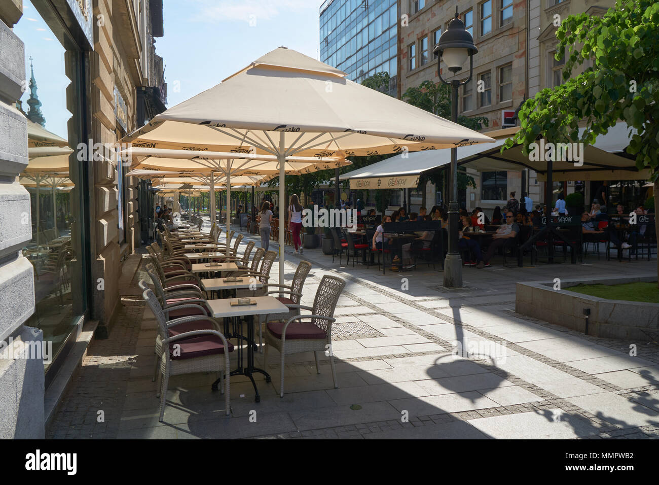 Belgrade cafe hi-res stock photography and images - Alamy