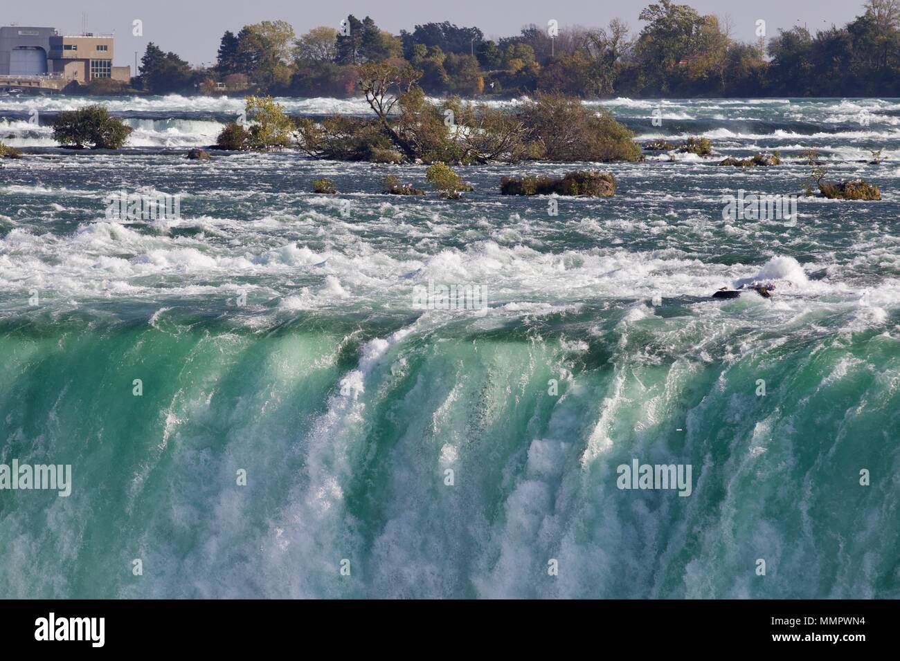 Image of an amazing Niagara waterfall at fall Stock Photo - Alamy