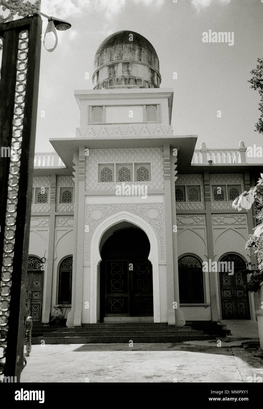Tonson Mosque the oldest mosque in Bangkok in Thailand in Southeast ...