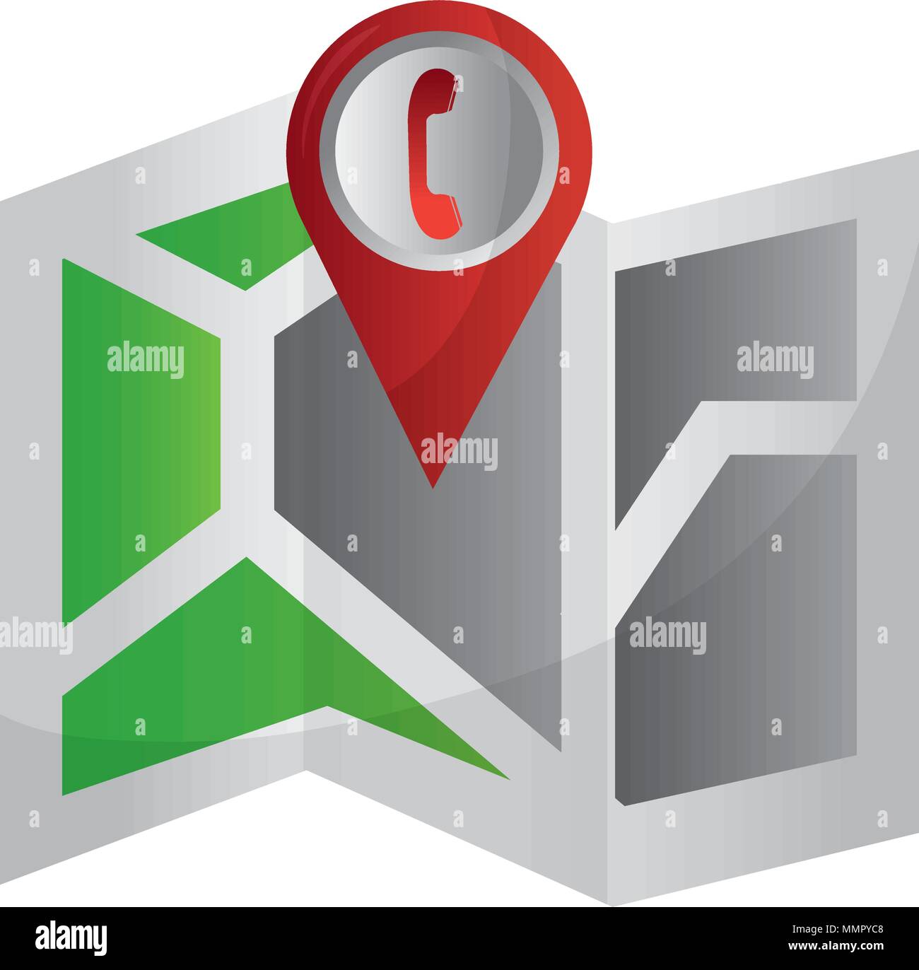 Telephone direction sign arrow Stock Vector Images - Alamy