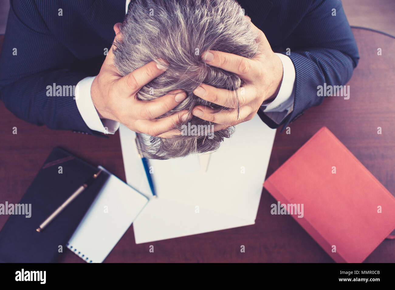 Hand in head hi-res stock photography and images - Alamy
