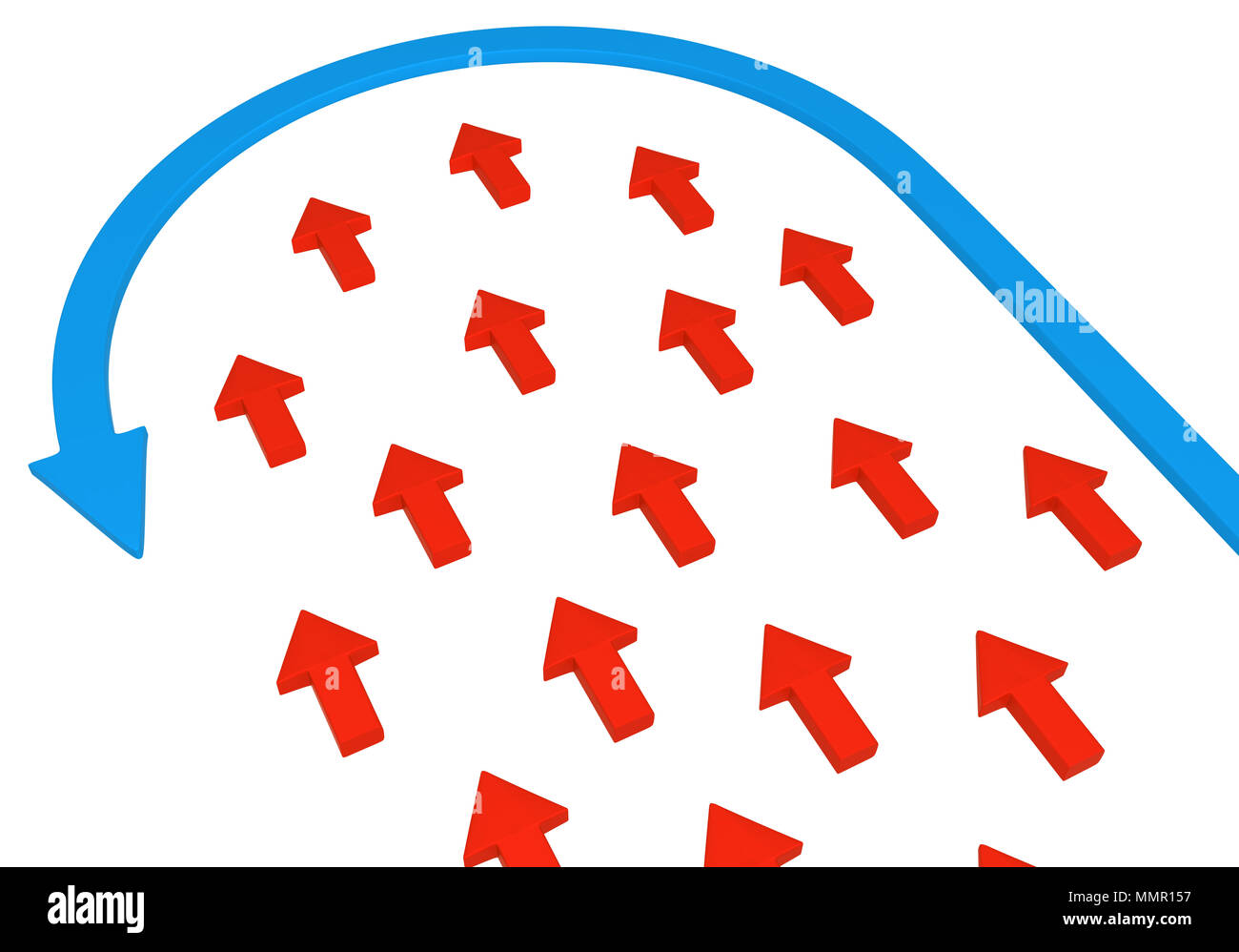White arrows Cut Out Stock Images & Pictures - Alamy