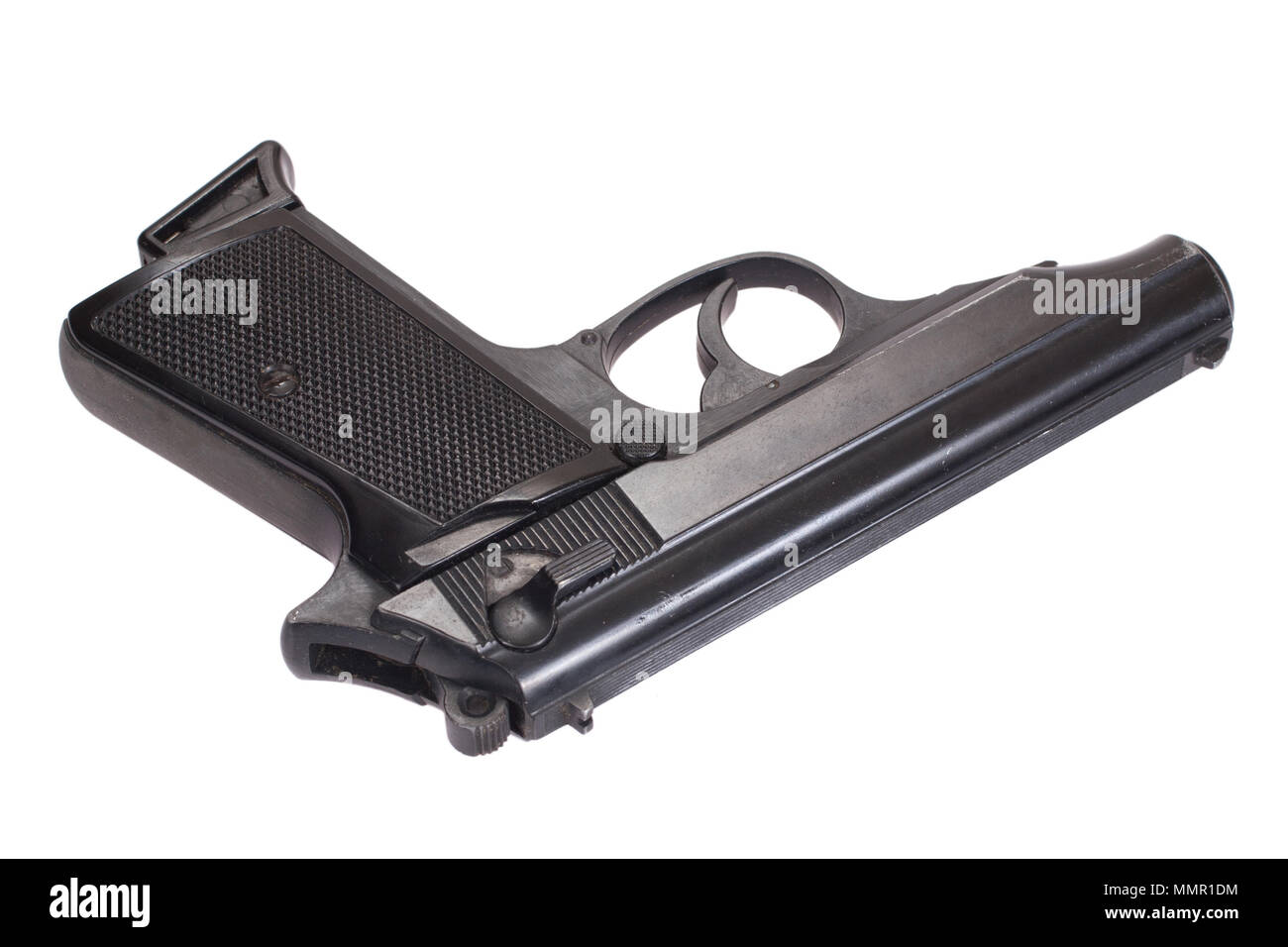 hand gun isolated on white background Stock Photo - Alamy