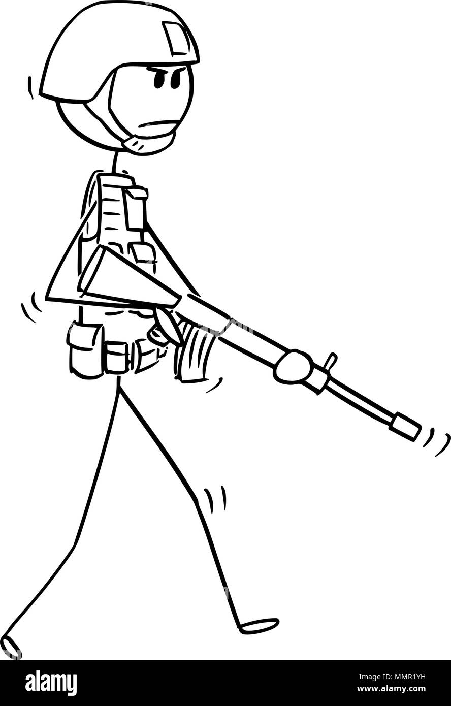 Armed forces equipment Stock Vector Images - Alamy