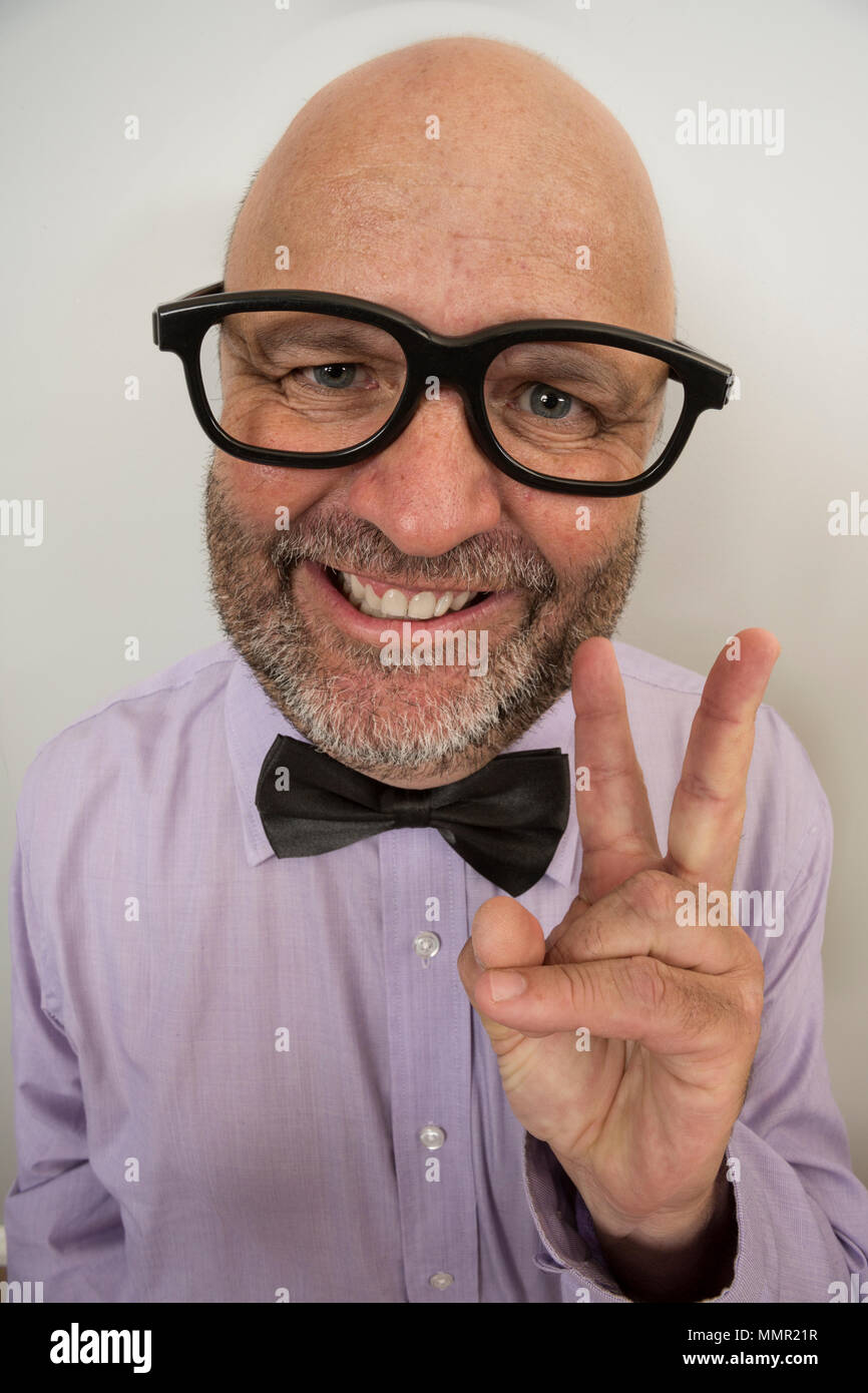 Man Making Peace Sign Stock Photos & Man Making Peace Sign Stock Images ...