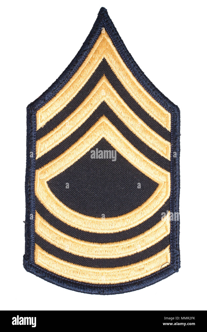 us army sergeant rank patch Stock Photo - Alamy