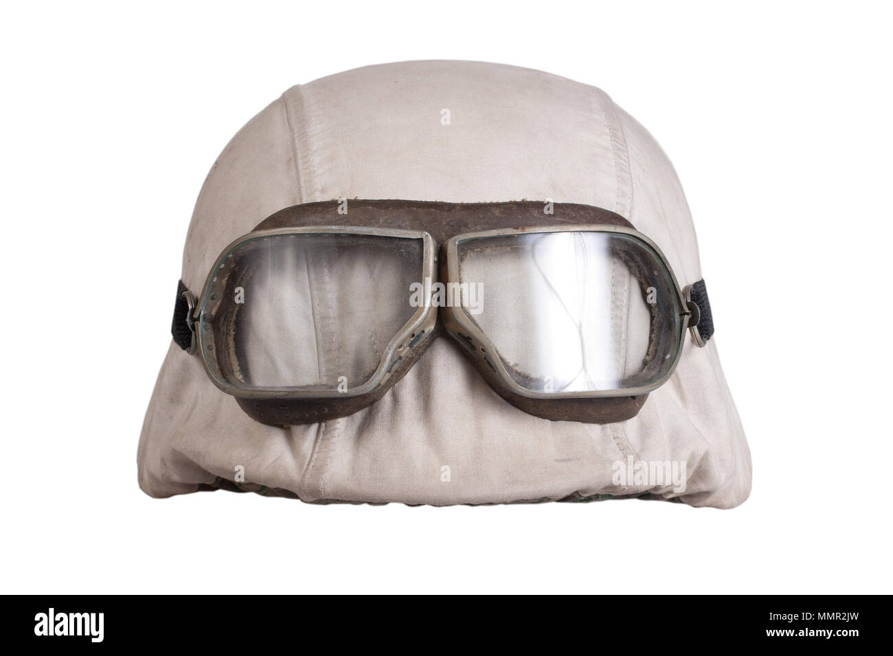 camouflaged nazi german helmet with protective goggles Stock Photo - Alamy