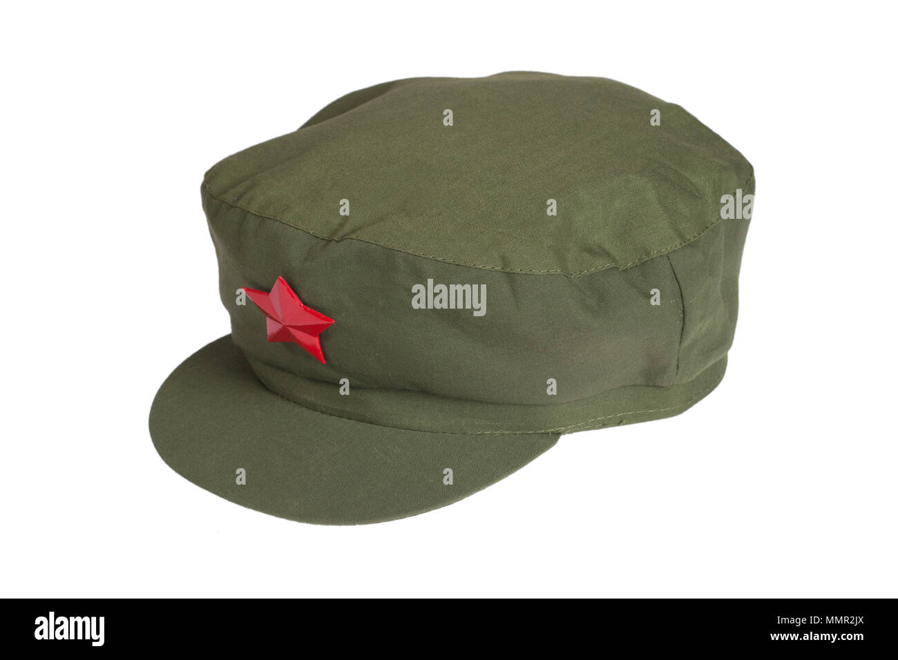 Chinese red star cap Cut Out Stock Images & Pictures - Alamy