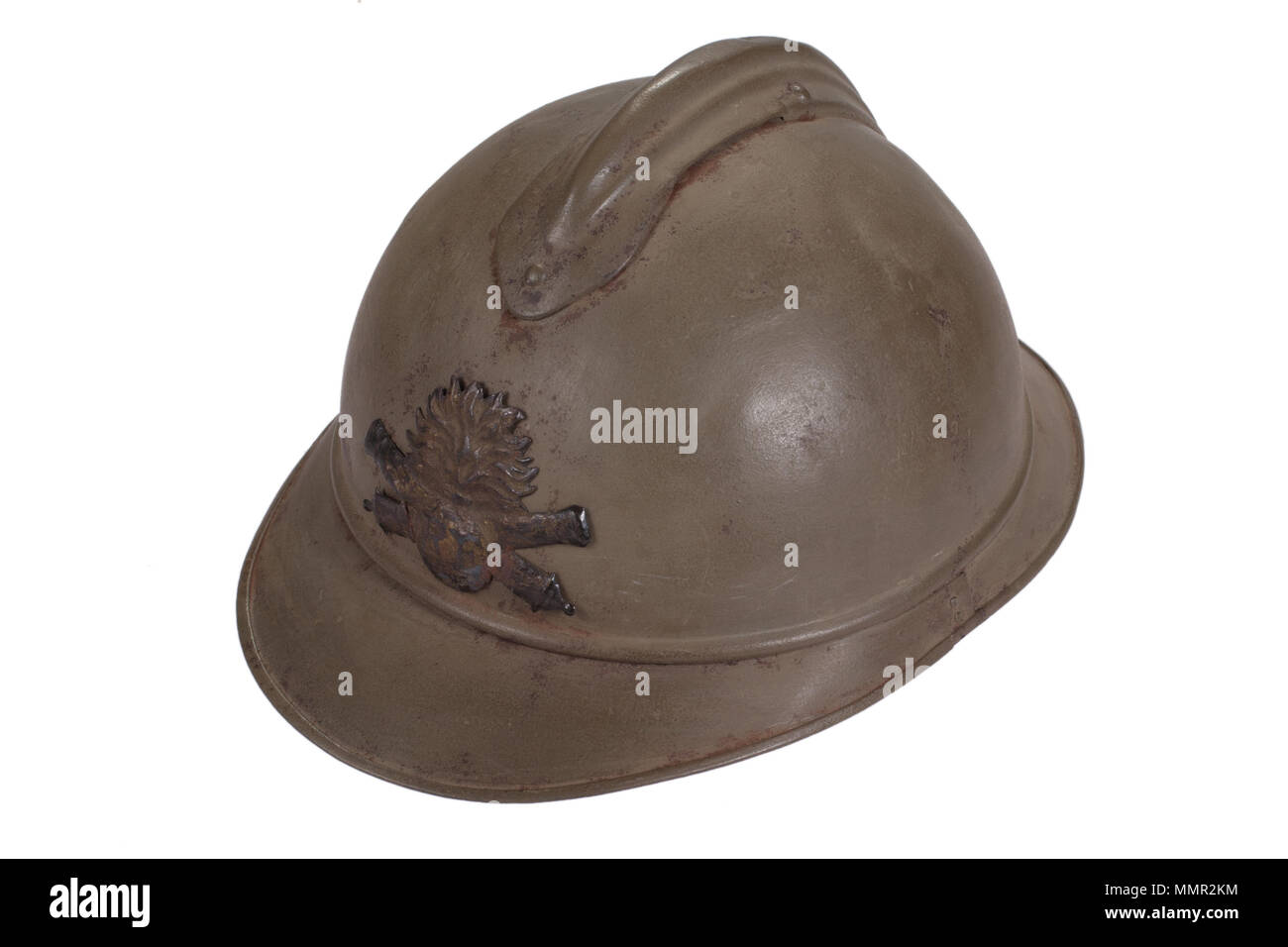WW1 steel helmet Stock Photo - Alamy