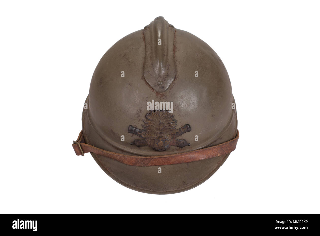 WW1 steel helmet Stock Photo - Alamy