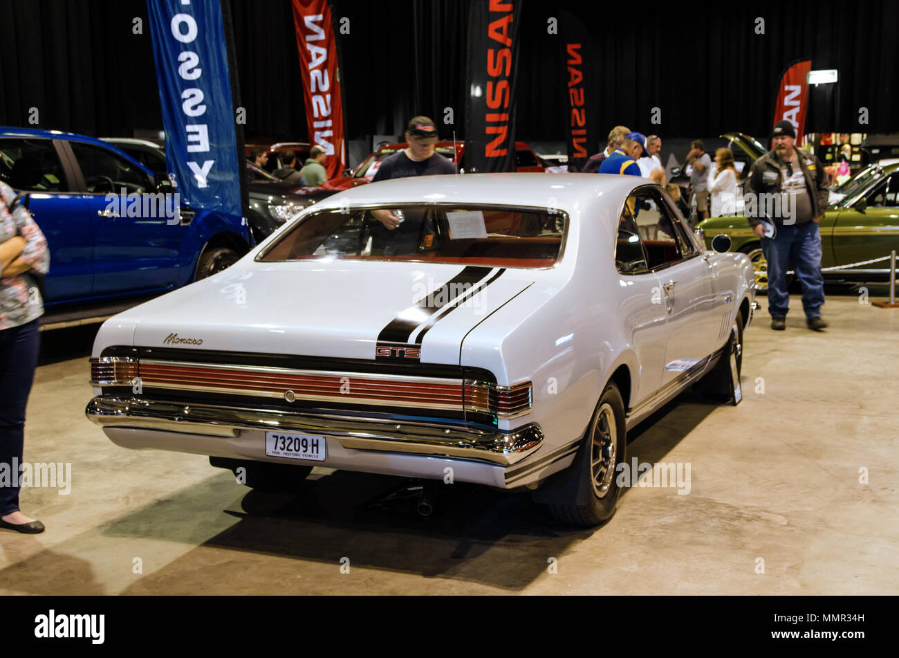 1969 Holden HK 186S GTS Monaro coupe on display in Tamworth Australia ...