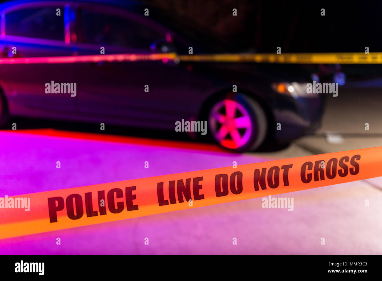 Police cordon line hi-res stock photography and images - Alamy