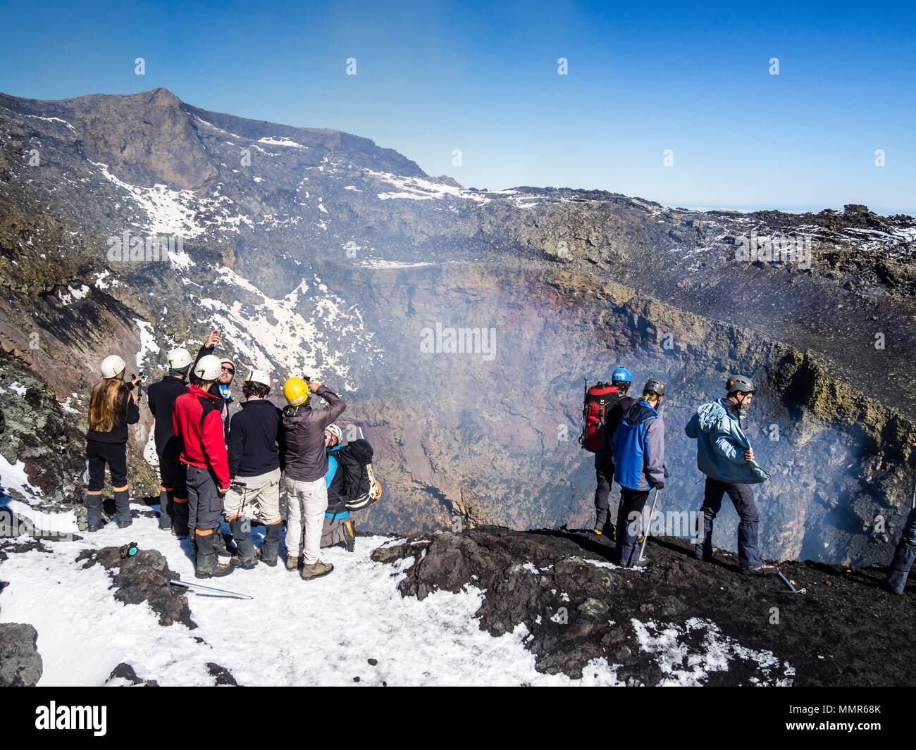 Volcano tour guide hi-res stock photography and images - Alamy