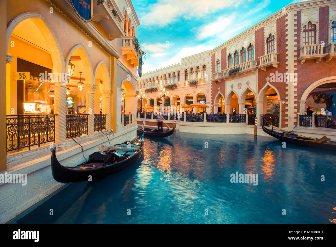 Inside The Venetian Las Vegas High Resolution Stock Photography and ...