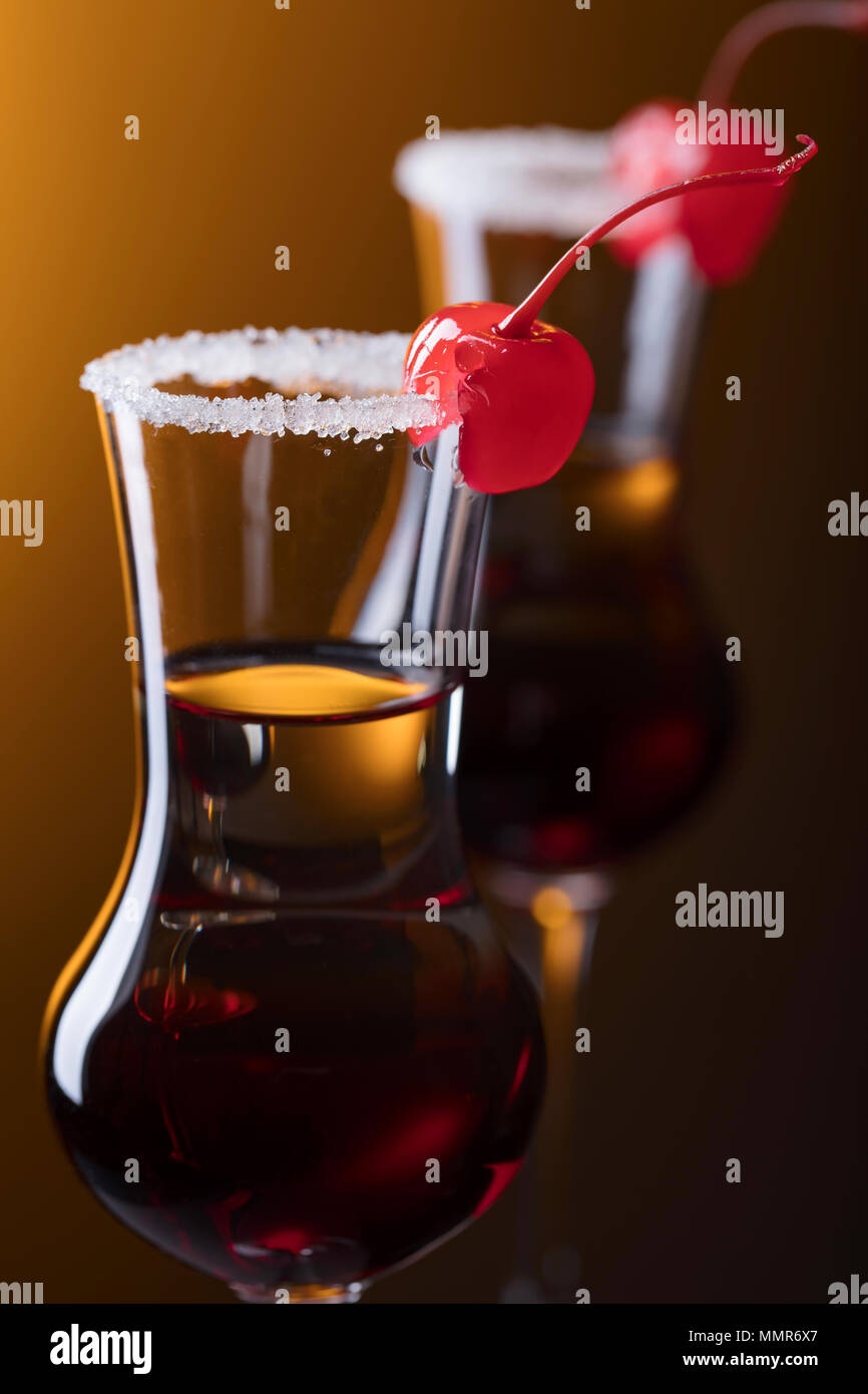 Layered cocktail glass hi-res stock photography and images - Alamy