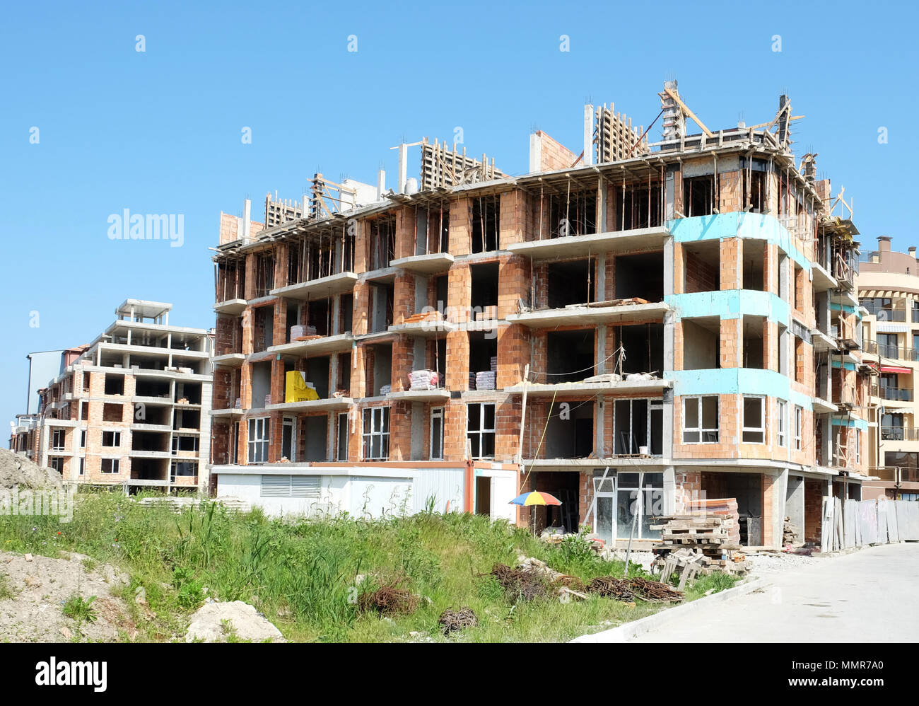 Big construction site Stock Photo - Alamy