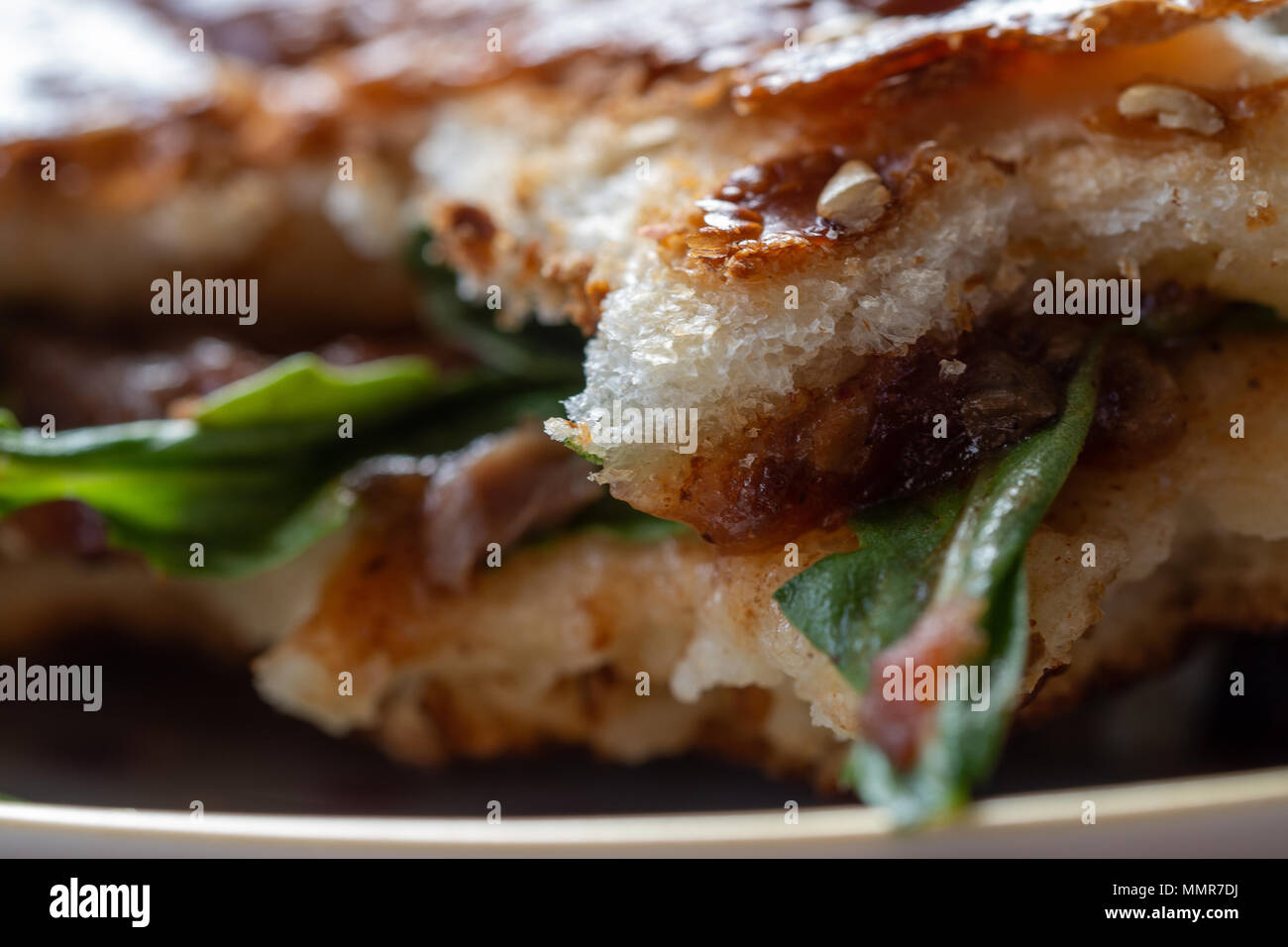 Blt white bread hi-res stock photography and images - Alamy