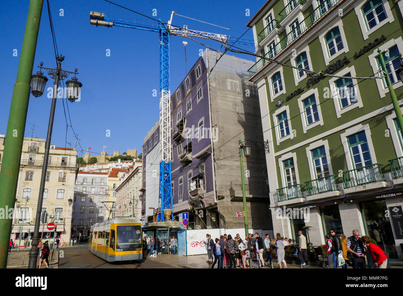 Martim moniz square lisbon hi-res stock photography and images - Alamy