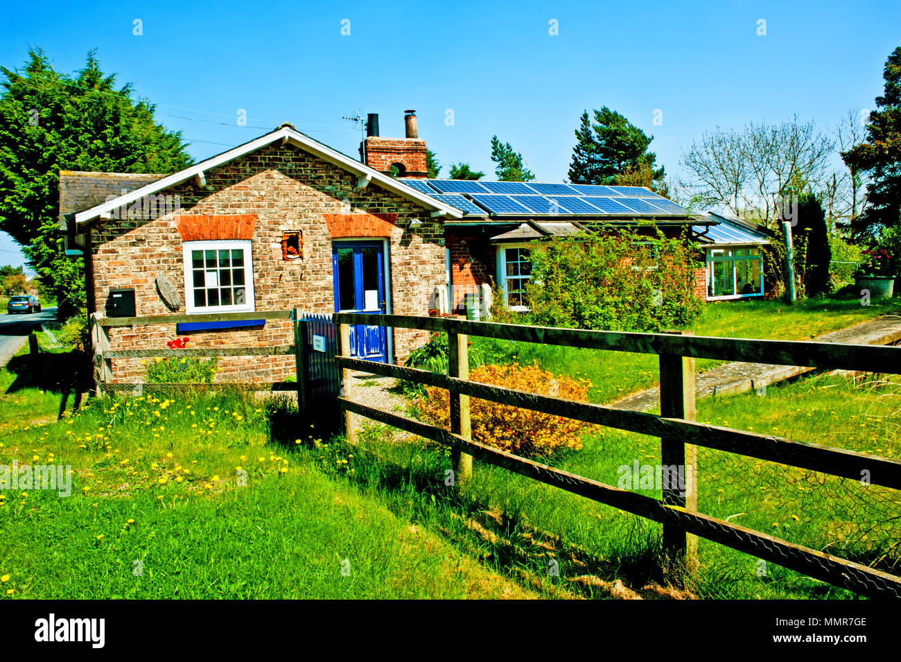 Marishes Road ex railways station, North Yorkshire, England Stock Photo ...