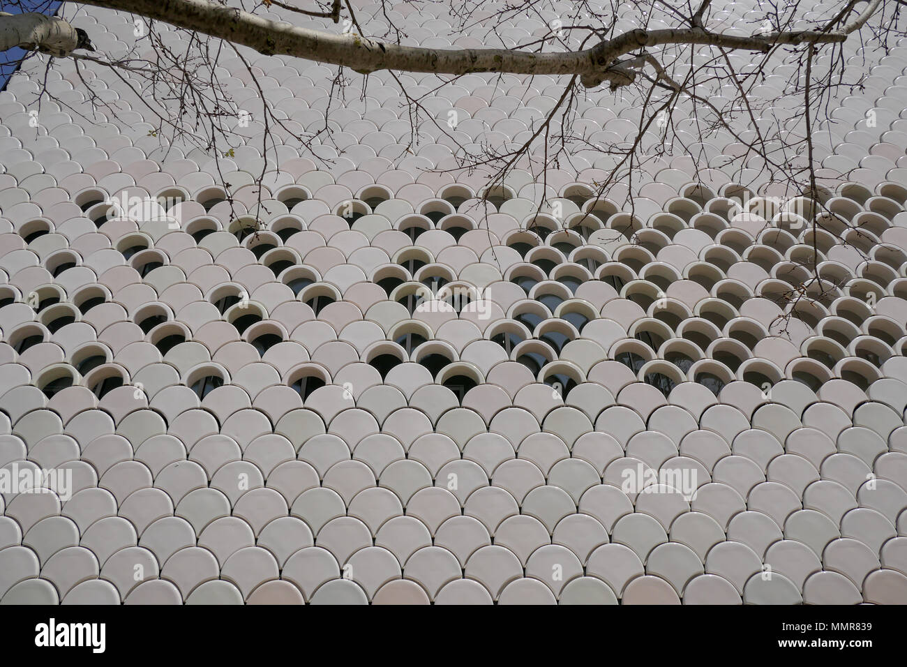 Fish scales building hi-res stock photography and images - Alamy