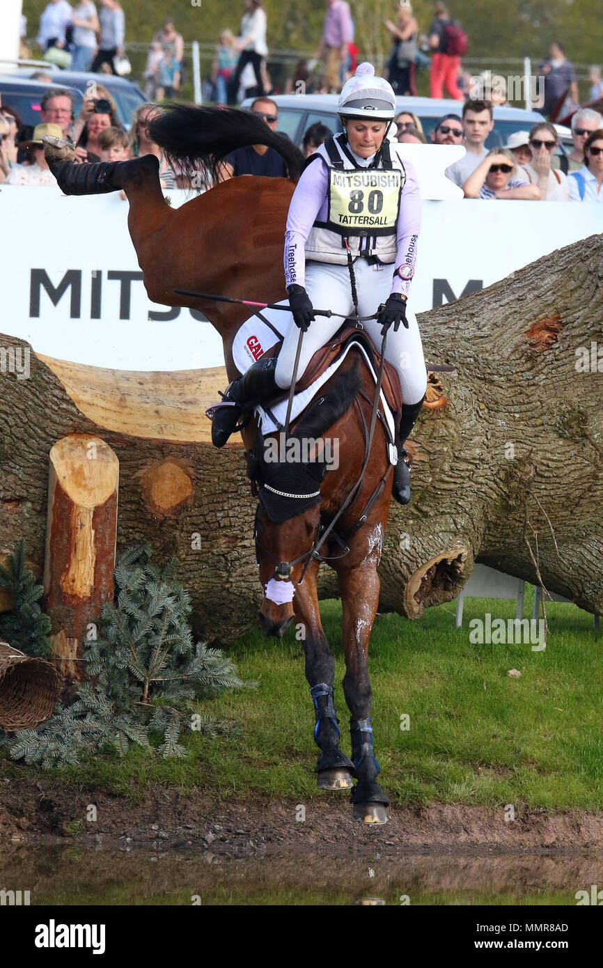 Badminton; Gloucestershire; United Kingdom. 5th May 2018. Gemma ...
