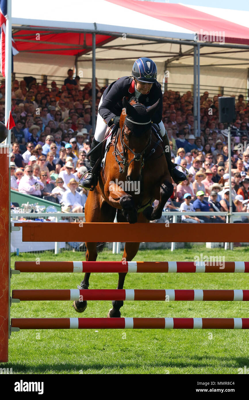 Badminton; Gloucestershire; United Kingdom. 6th May 2018. Gemma ...