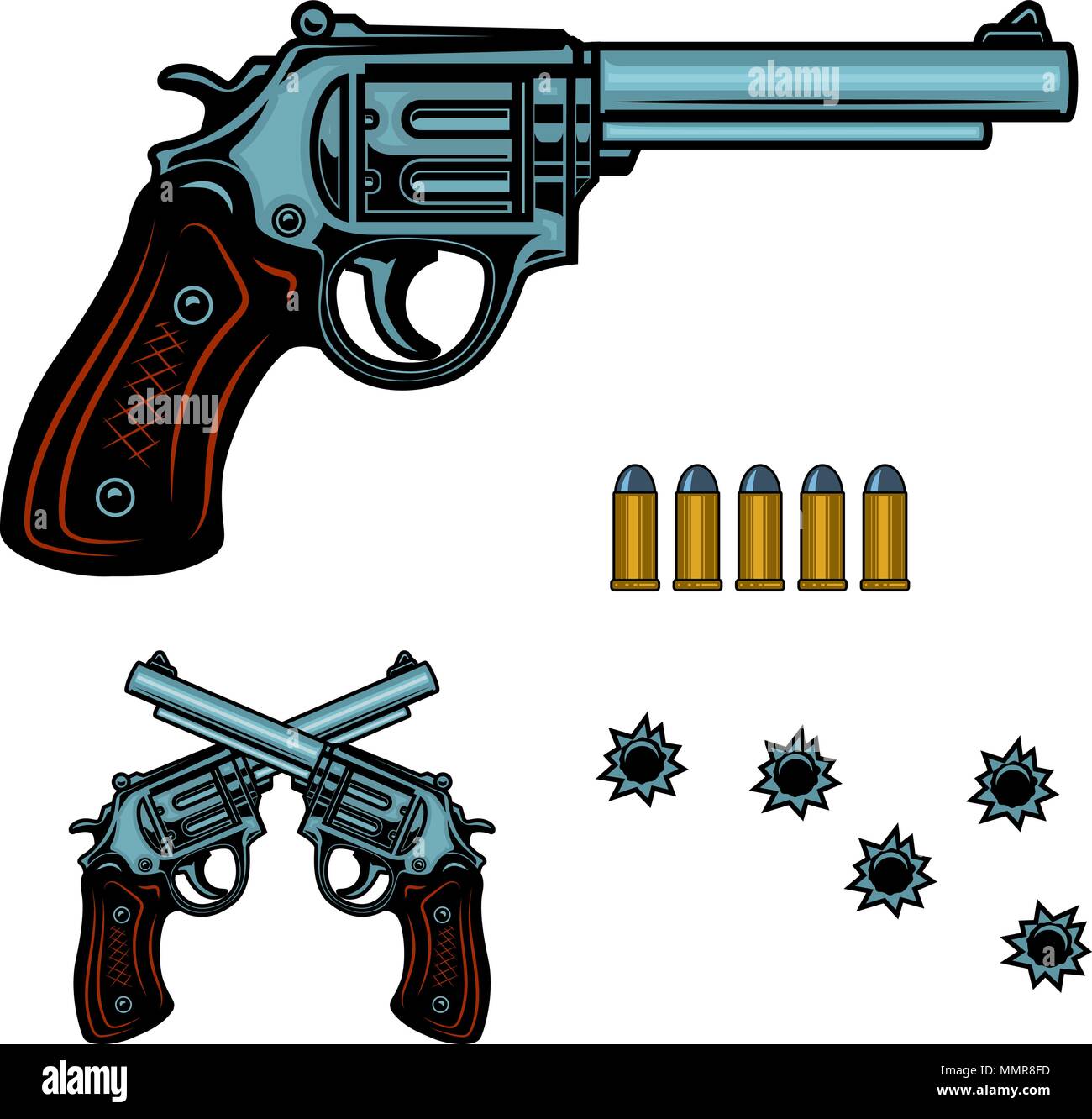 Engraved gun Stock Vector Images - Alamy