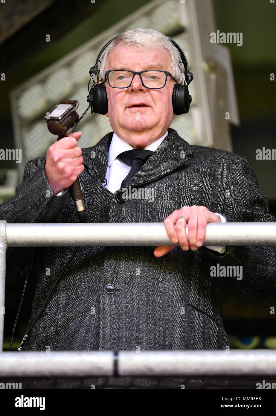 John Motson during the Premier League match at Selhurst Park, London ...